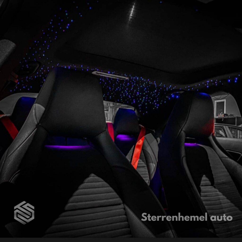 Sterrenhemel - Sterrenhemel auto met vallende sterren!